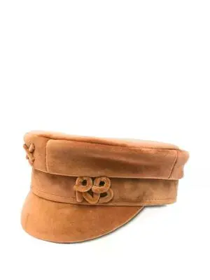 Ruslan Baginskiy Logo-detail Beret - Brown