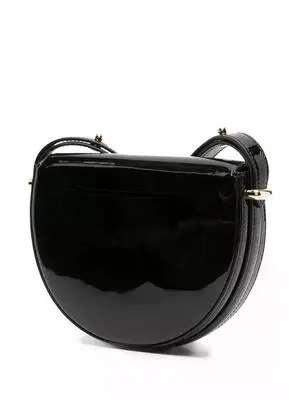 Prada Triangle-logo Patent Leather Shoulder Bag