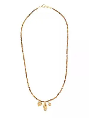 Isabel Marant Heart-hand Charm Necklace - Gold