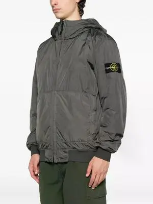 Stone Island Hooded Panelled Jacket