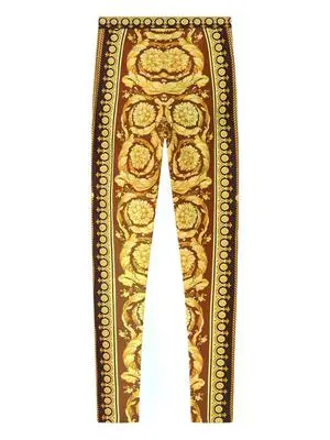 Versace Barocco Print Leggings