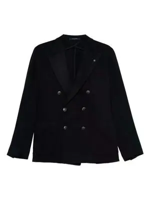 Tagliatore Double-breasted Cashmere Blazer