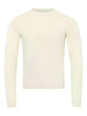 JW Anderson Ribbed-trim Crew-neck Sweater - White