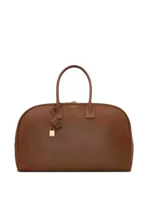 Saint Laurent Bowling Duffle Bag - Brown