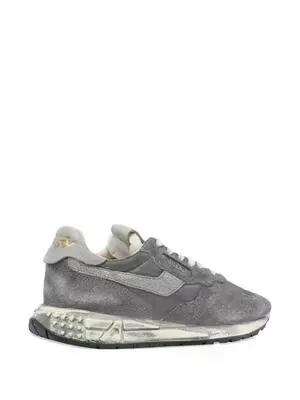 AUTRY Suede And Leather Low-top Sneakers