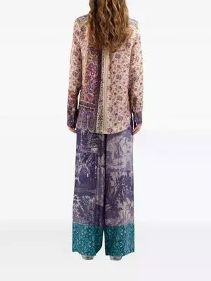 PIERRE-LOUIS MASCIA Aloe Paisley-print Shirt