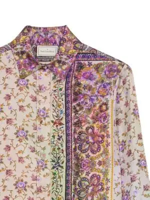 PIERRE-LOUIS MASCIA Aloe Paisley-print Shirt