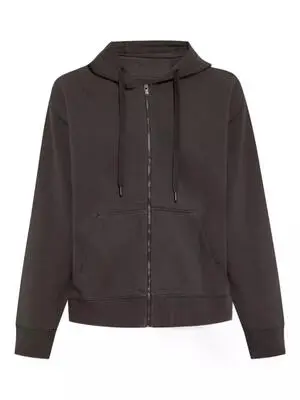 Zadig&Voltaire Skull-print Zip-up Hoodie - Brown