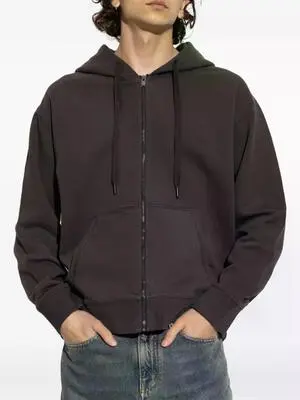 Zadig&Voltaire Skull-print Zip-up Hoodie - Brown