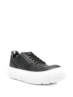 Moschino Leather Platform Sneakers