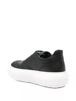 Moschino Leather Platform Sneakers
