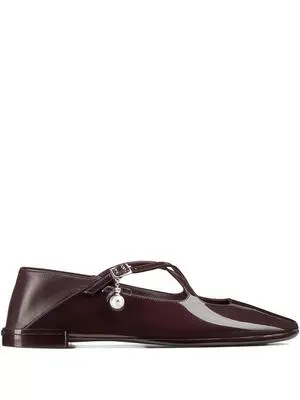 JIMMY CHOO Eleri Ballerinas - Brown