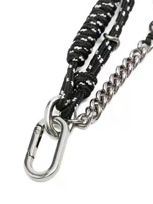 Ermanno Scervino Rope-chain Keyring