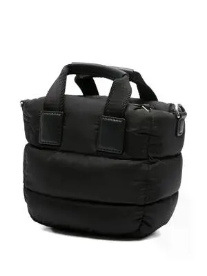 Moncler Mini Caradoc Quilted Tote Bag - Black