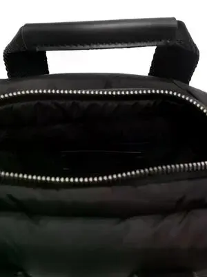 Moncler Mini Caradoc Quilted Tote Bag - Black