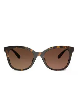 COACH Logo-plaque Sunglasses - Brown