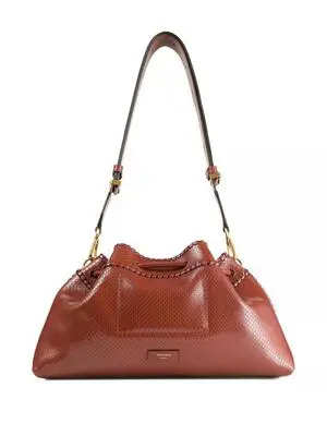 JIMMY CHOO Leather Shoulder Bag - Brown