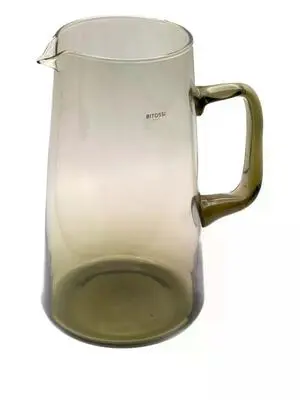 BITOSSI HOME Smoked Glass Pitcher