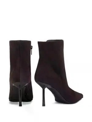 LE SILLA 80mm Bella Ankle Boots - Brown