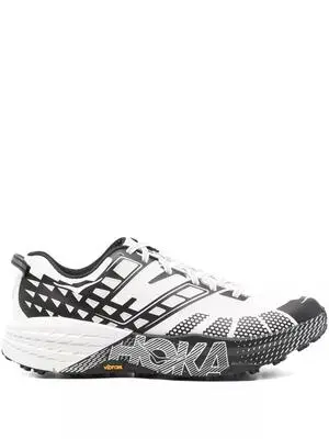 HOKA Geometric-pattern Low-top Sneakers