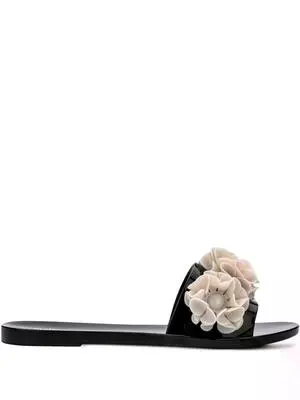 Melissa Babe Springtime Slides - Black