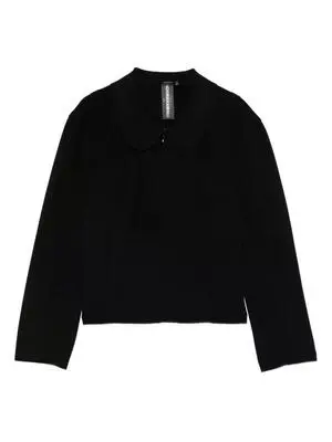 Norma Kamali Peter Pan-collar Jacket