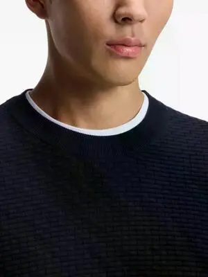 BOSS Crew Neck Cotton Sweater