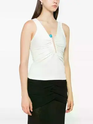 Christopher Esber Crystal-embellished Tank Top