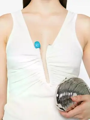 Christopher Esber Crystal-embellished Tank Top