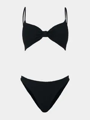 Hunza G Alicia Bikini Set - Black