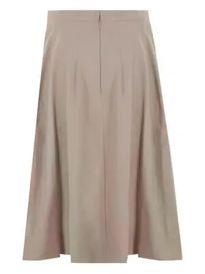 Chloé A-line Midi Skirt