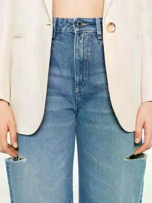 ICON DENIM LOS ANGELES Poppy Eco Wide-leg Jeans