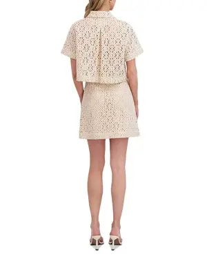 Ted Baker London Lace Mini Skirt