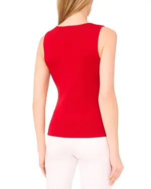 Ted Baker London V-neck Sleeveless Top - Salsa