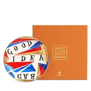 L'Objet X Ruan Hoffmann Good/bad Idea Plate - No Color
