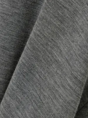 RÓHE Convertible Layered Merino Wool-jersey Turtleneck Top