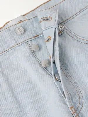 ANINE BING Dalton Organic Denim Shorts