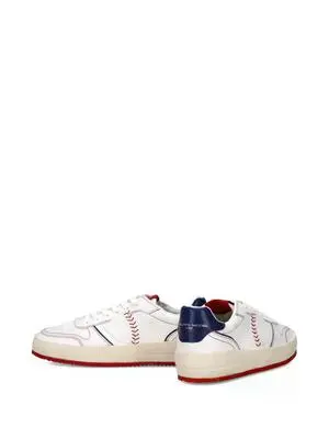 Philippe Model Baseball Stitch Platform Sneakers