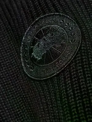 Canada Goose Quilted Hooded Padded Jacket - Black