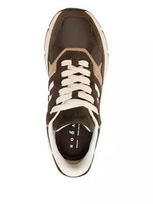 Hogan Hyperlight Leather Sneakers - Brown
