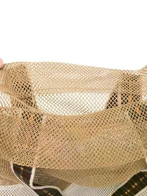 ÉPICE Large Mesh-panel Tote Bag