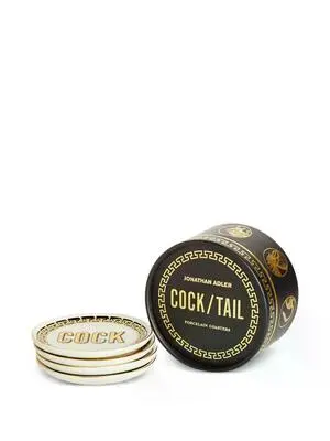 Jonathan Adler Porcelain Coaster Set