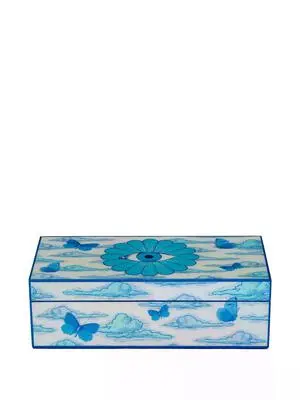 Jonathan Adler Butterfly-motif Decorative Box - Blue