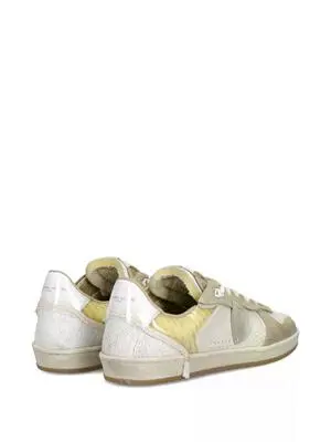 Philippe Model Panelled Low-top Sneakers - White