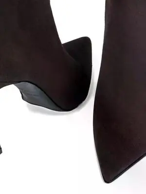 LE SILLA 100mm Eva Ankle Boots - Brown