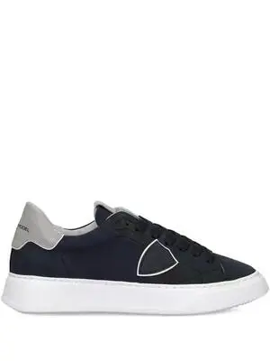 Philippe Model Suede Panelled Sneakers