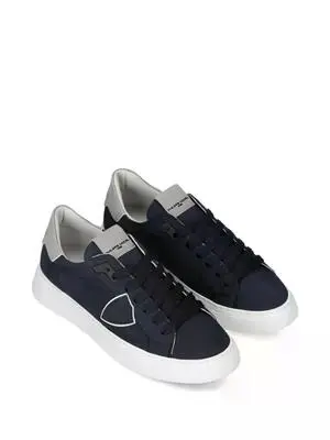 Philippe Model Suede Panelled Sneakers