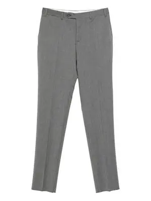 Canali Frayed Wool Trousers