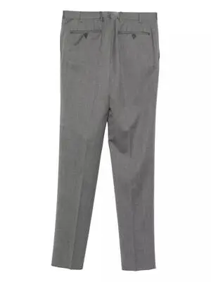 Canali Frayed Wool Trousers