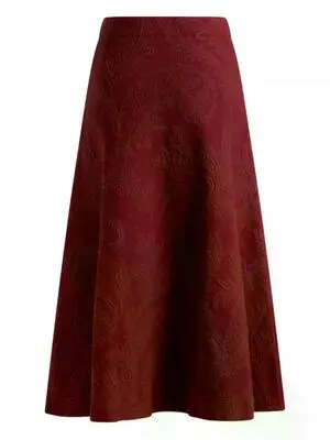 Jacquard Midi Skirts